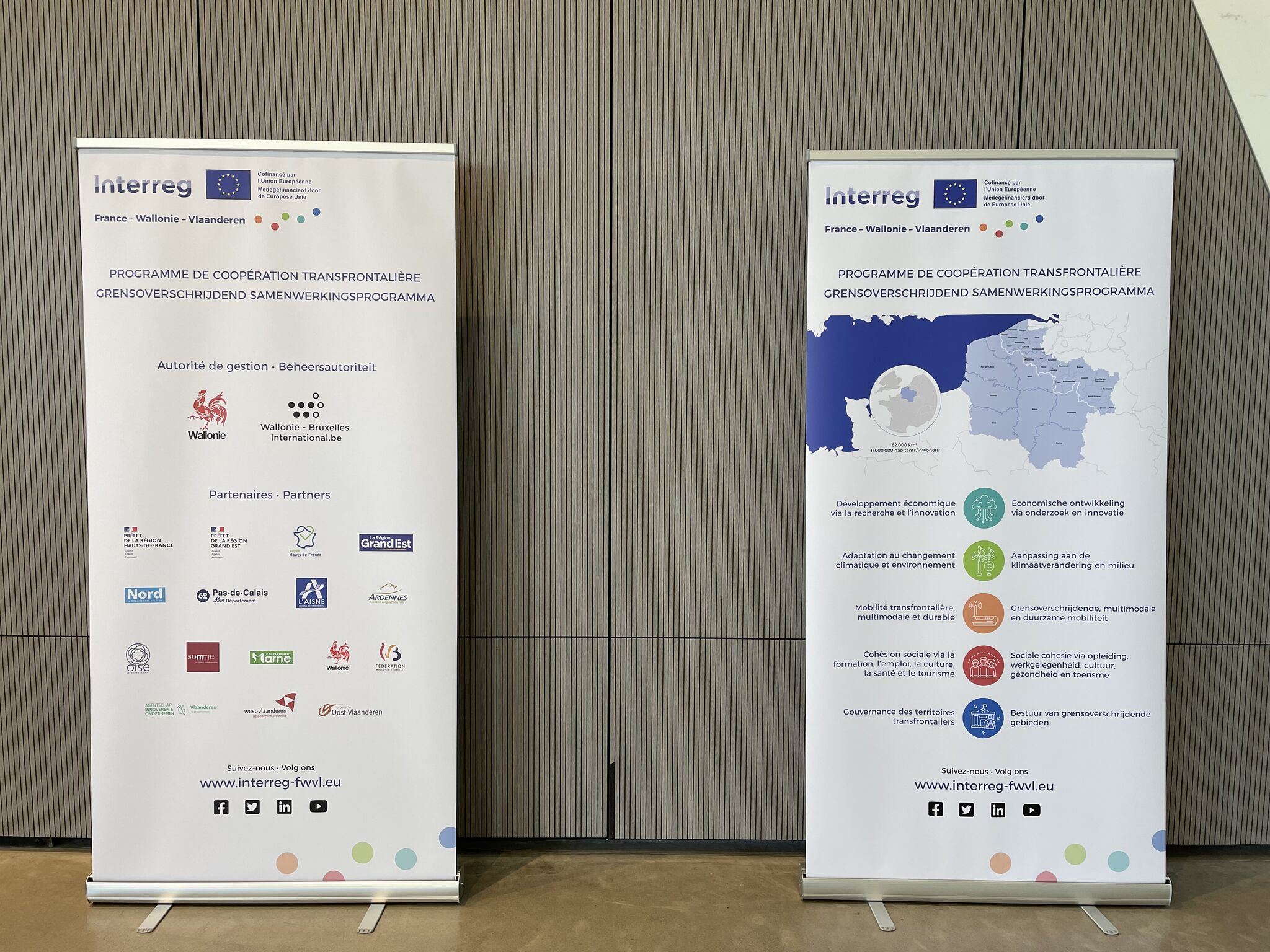 Lancement du nouveau programme Interreg France-Wallonie-Vlaanderen - Aquimer